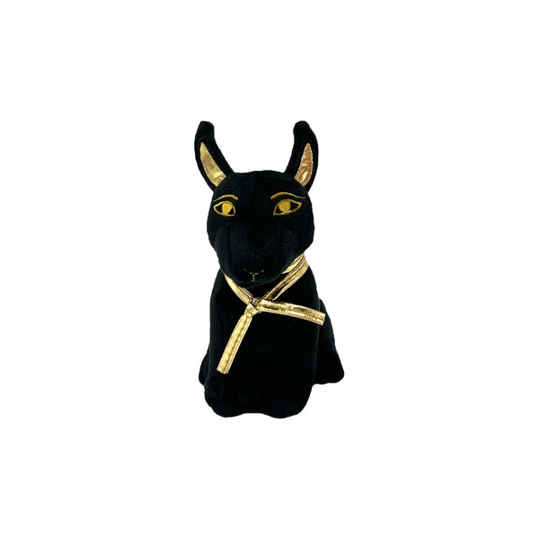 Sitting Anubis Plush – Mythical & Cuddly – Tyrannostorus