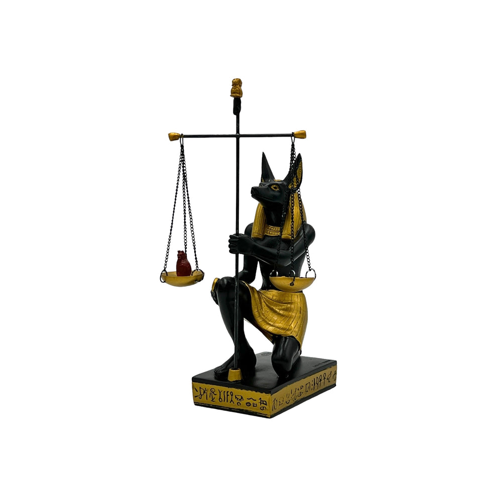 Anubis Scales of Justice Statue – Egyptian Mythology – Tyrannostorus