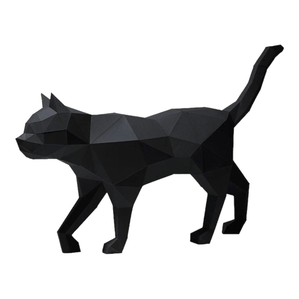 PaperCraft 3D Model (Black Cat) – Tyrannostorus