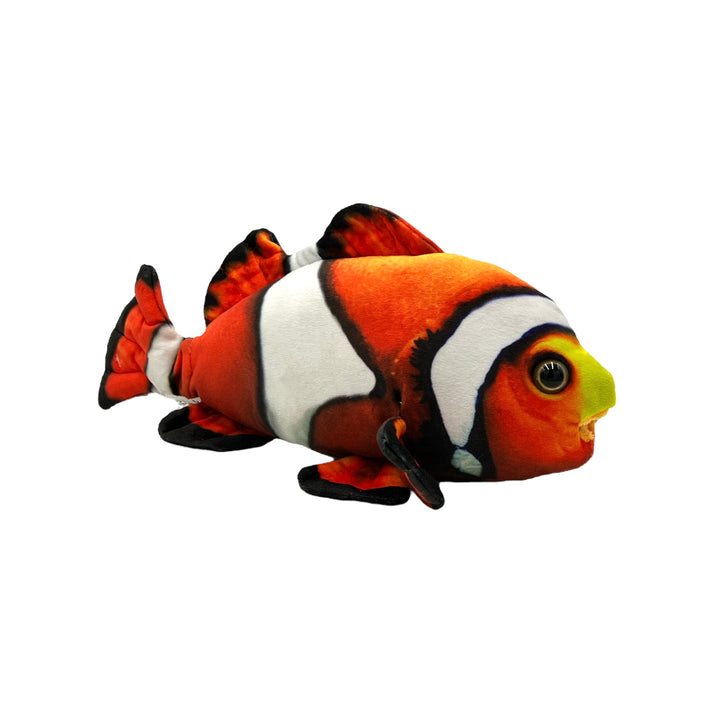 Adorable Clownfish Plush – Soft & Huggable Toy – Tyrannostorus