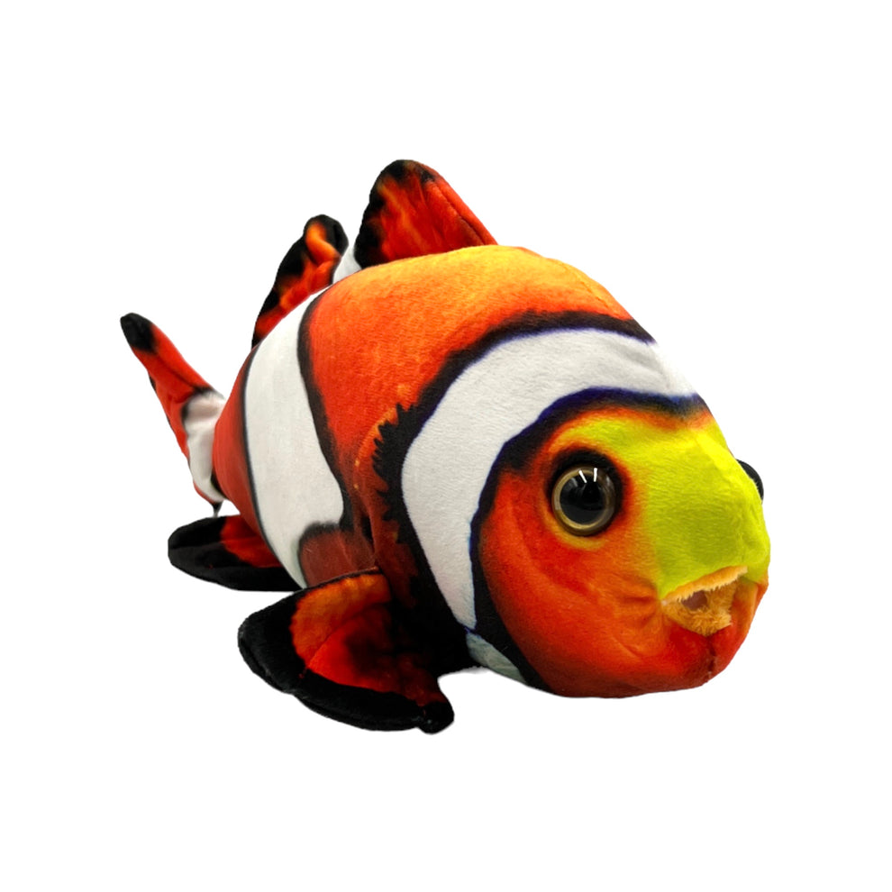 Adorable Clownfish Plush – Soft & Huggable Toy – Tyrannostorus