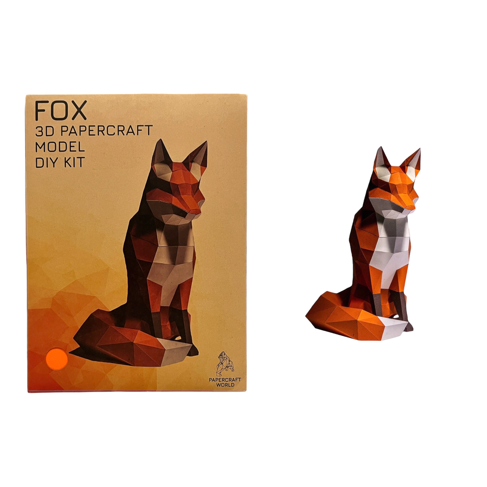 PaperCraft 3D Model (Fox) – Tyrannostorus