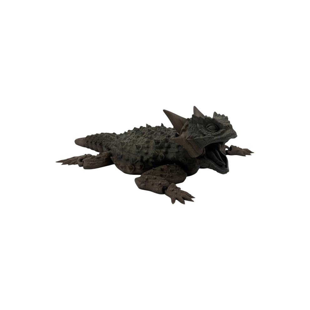 3D-Printed Baby Horned Lizard: Realistic & Detailed Model – Tyrannostorus