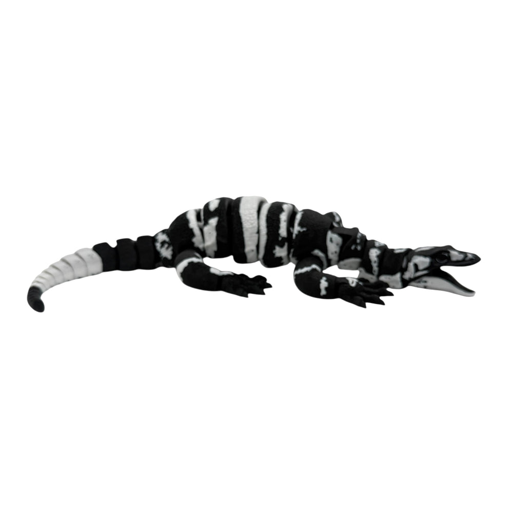 3D Printed Lace Monitor Lizard – 14" Realistic Articulated Model ...