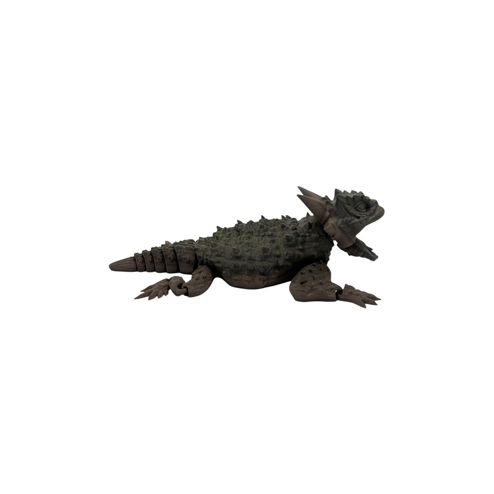 3D-Printed Baby Horned Lizard: Realistic & Detailed Model – Tyrannostorus