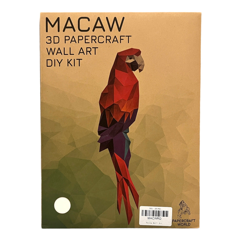 PaperCraft 3D Model (Macaw) – Tyrannostorus