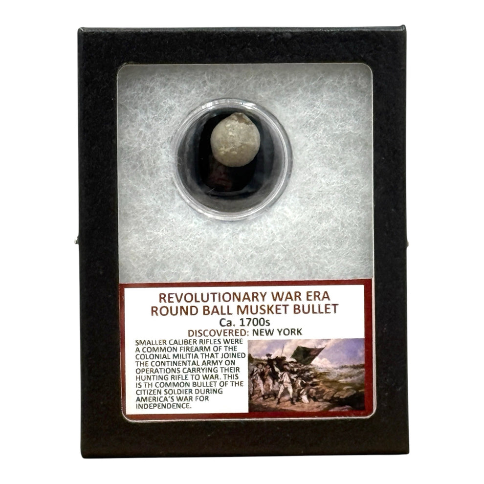 Revolutionary War Era Musket Bullet – Tyrannostorus