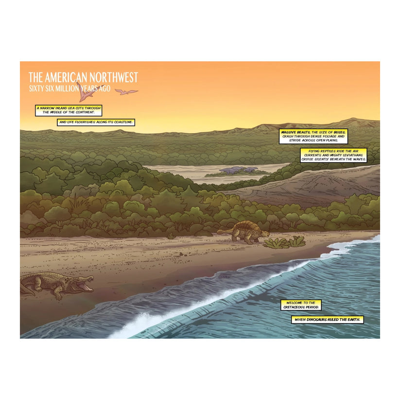 Tyrannosaurus Rex – Hardcover Graphic Novel by Ted Rechlin – Tyrannostorus