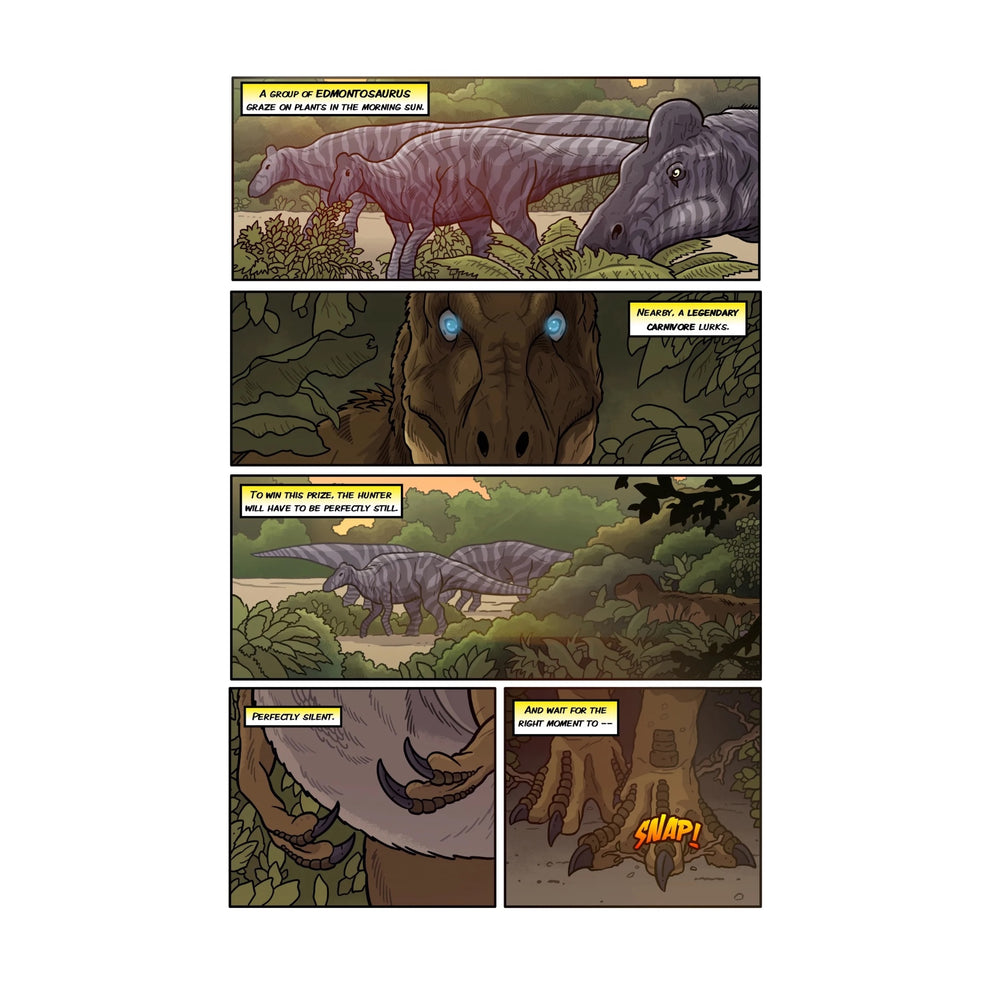 Tyrannosaurus Rex – Hardcover Graphic Novel by Ted Rechlin – Tyrannostorus