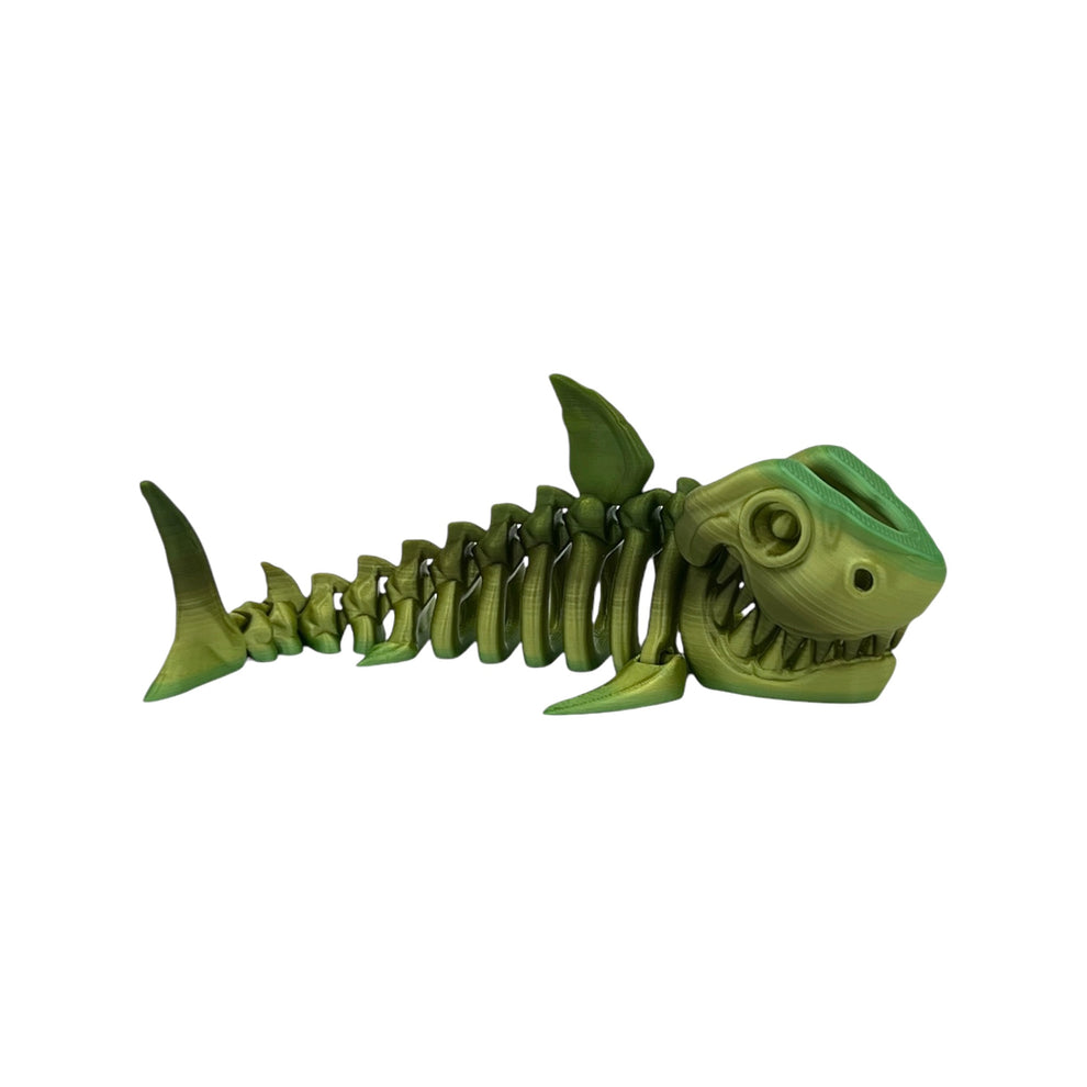 3D Printed Shark Skeleton Model – Intricate Detail – Tyrannostorus