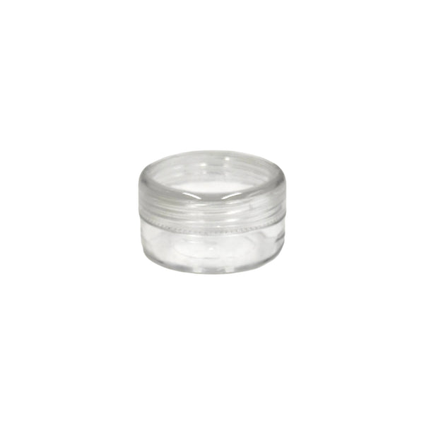 Clear Plastic Specimen Container with Screw-On Lid – 1.5" Diameter ...